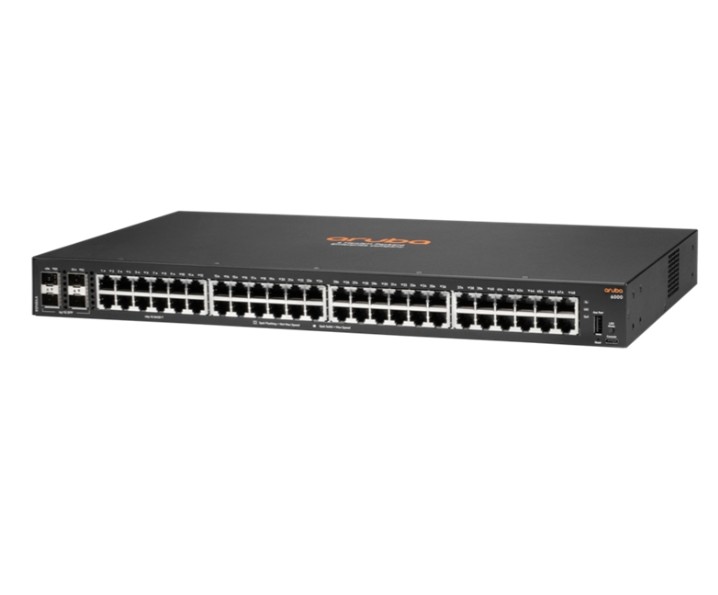 R8N86A HPE R8N86A 아루바 6000 48g 4sfp 스위치 - 스위치 - 48 포트 - 관리 - 랙 장착